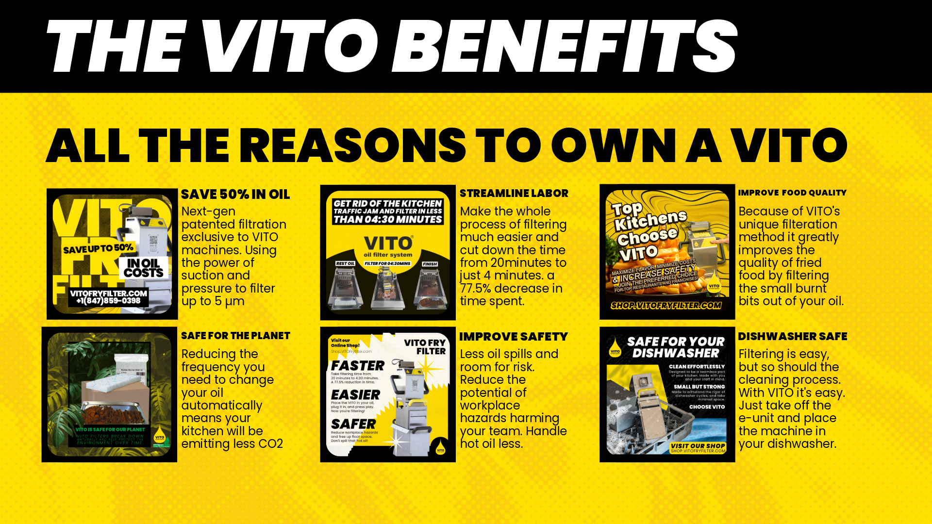 VITO Fryfilter, Online Shop, VITO oil filter system and oil testers ...